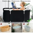 Large Portable Bathtub Portable Ice Bathtub Hot Bathtub Eco-Friendly ...