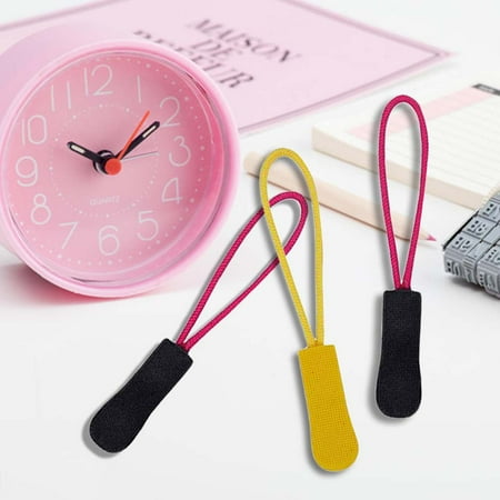 10 Pieces Bright Color Zipper Extension Plastic Zipper Extension PVC ...