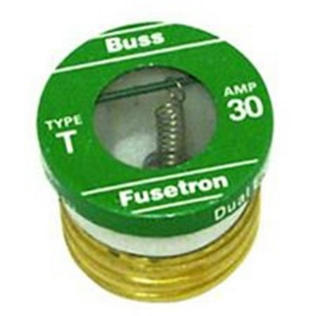 Bussmann Fuses 6400733 Plug Fuse Heavy Duty Edison Base 30 Amperage ...