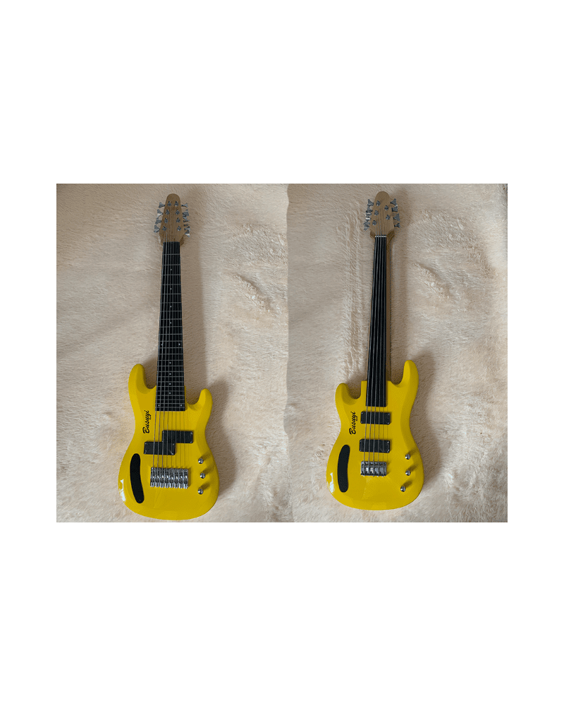 8 String bass/ 5 string Fretless Bass Busuyi Guitar - Walmart.com