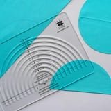 Simplicity EZ Quilting Circle Cut Ruler - Walmart.com