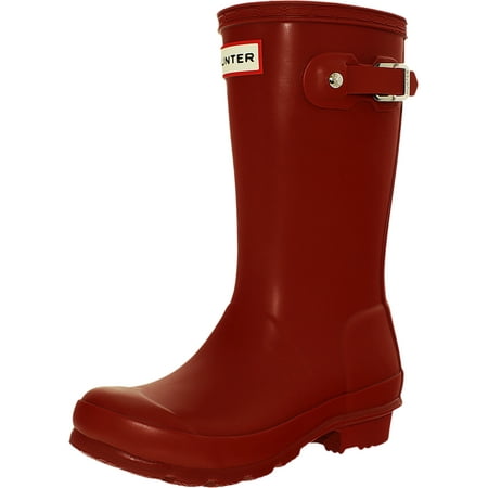 Hunter Boy's Original Kids Military Red Knee-High Rubber Rain Boot - 3M ...