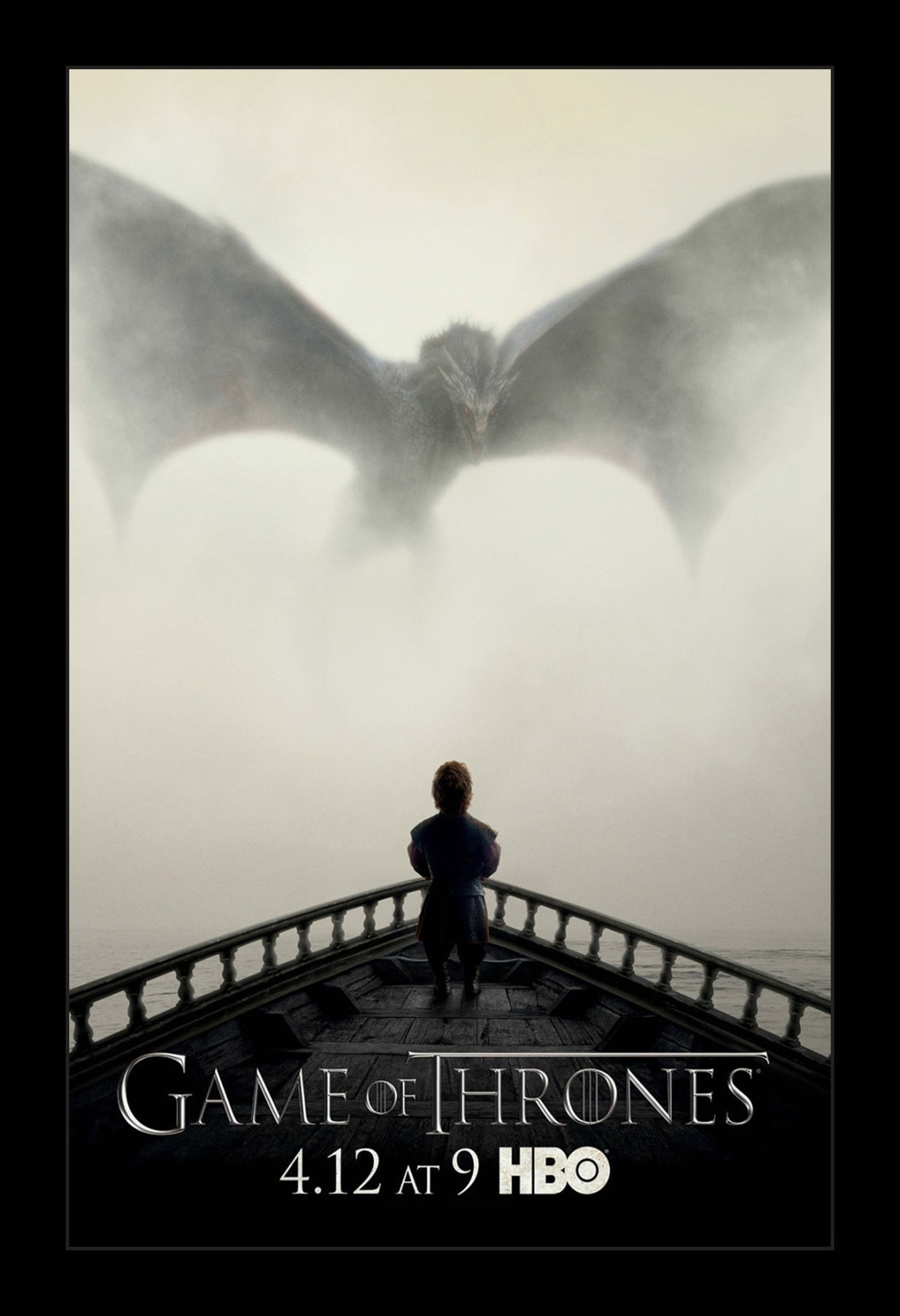 GAME OF THRONES - 11x17 Framed Movie Poster - Walmart.com