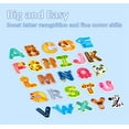 LATA 26 Pcs Jumbo Magnetic Letters, Alphabet Magnets for Kids - Walmart.com