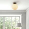 "Better Homes & Gardens 8"" Traditional Semi-Flush Mount Ceiling Light ...