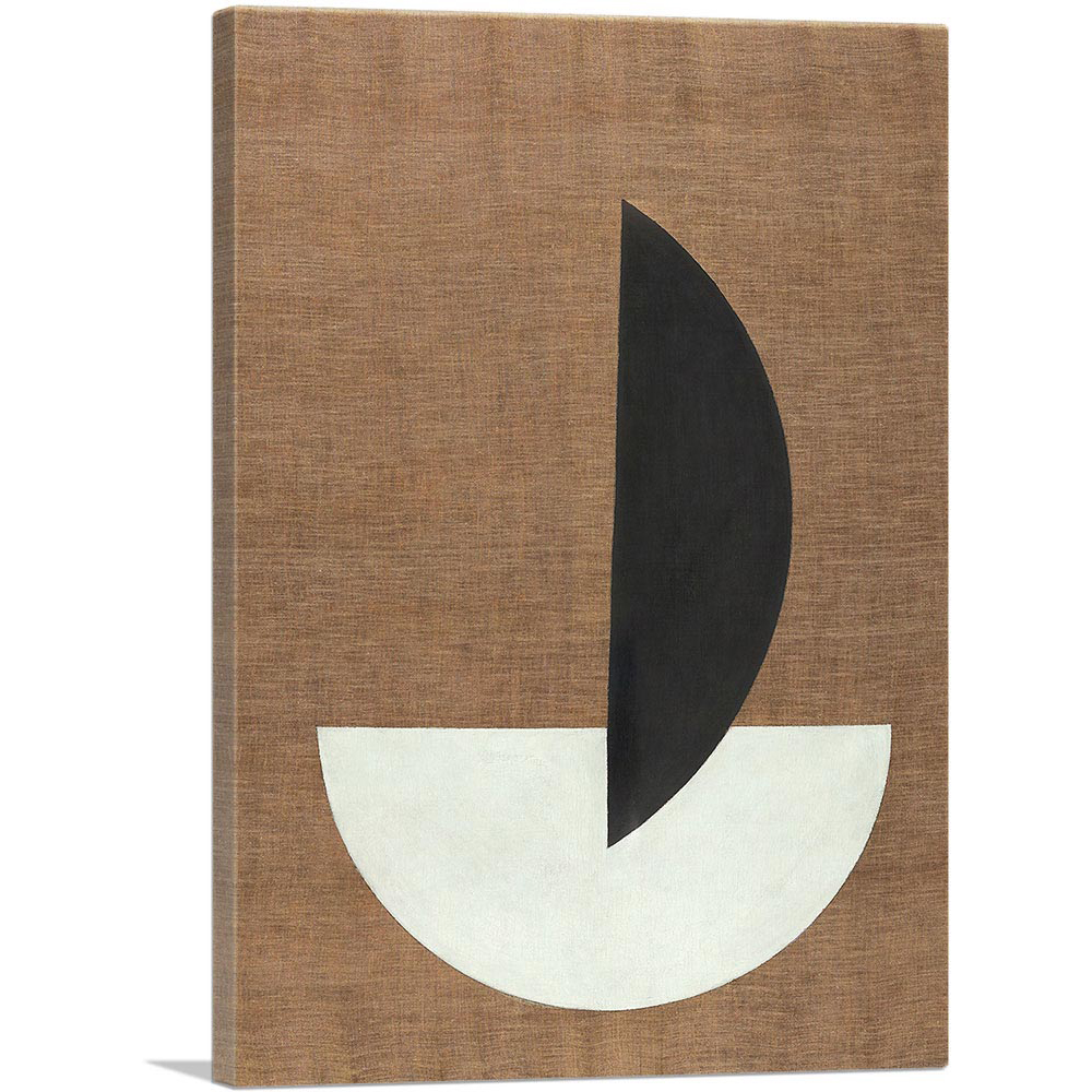 ARTCANVAS Circle Segments 1921 Canvas Art Print by Laszlo Moholy-Nagy - Size: 60" x 40" (0.75 ...