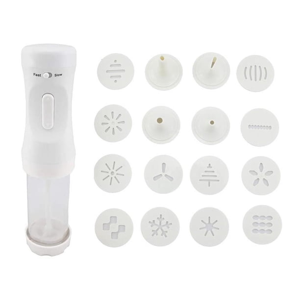 freestylehome Cookie Maker Kit Electric Cookie Decorating Tool with 12 ...