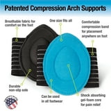Strutz Cushioned Arch Supports, Relief for Plantar Fasciitis and Foot ...