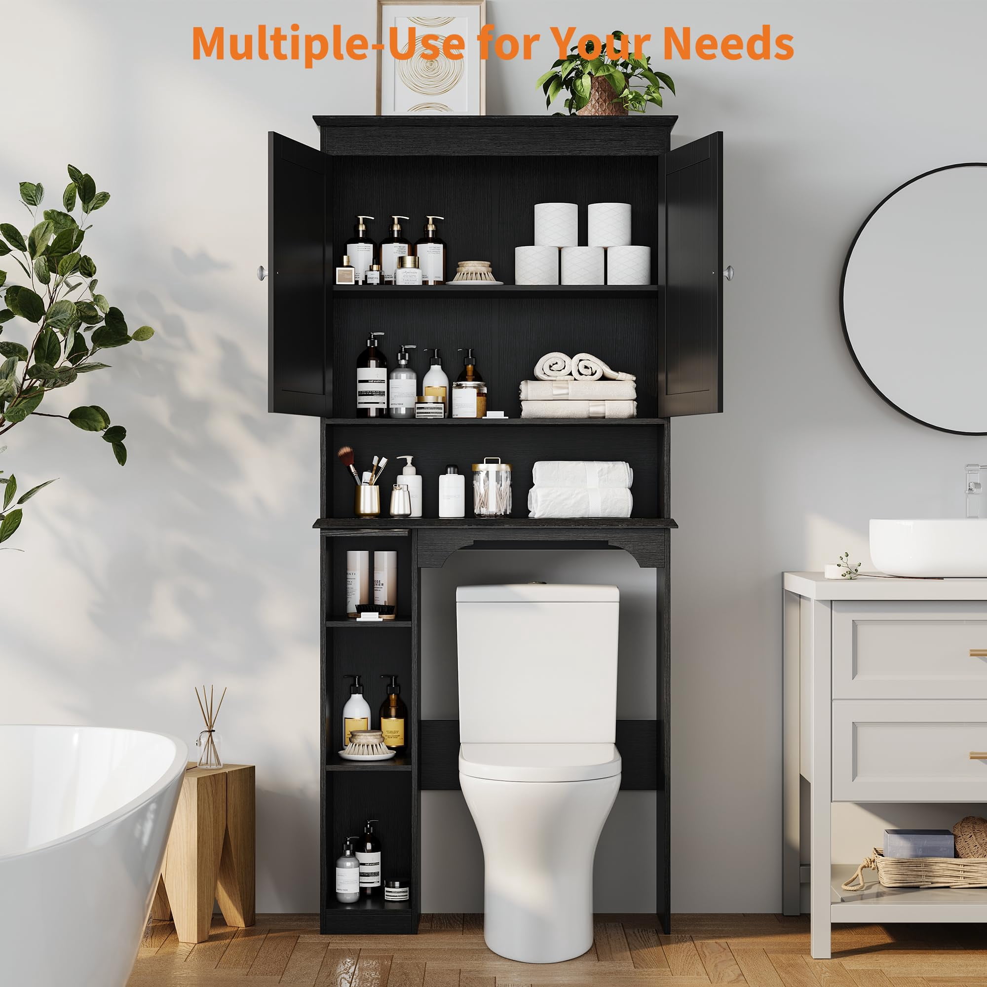 Click here for Akdsteel Over The Toilet Storage Cabinet With Dual... prices
