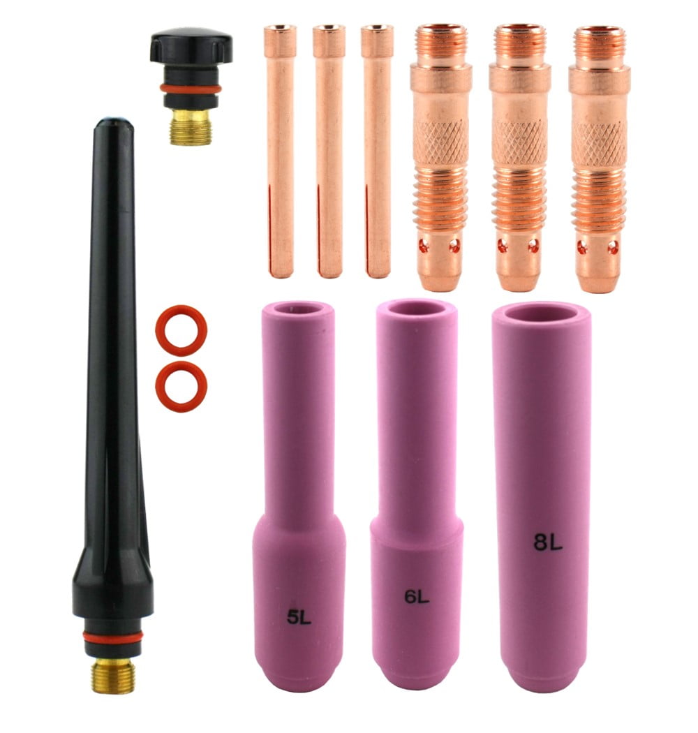 Consumables Kit for 17-18-26 Series TIG Torches with Standard Set-Up ...