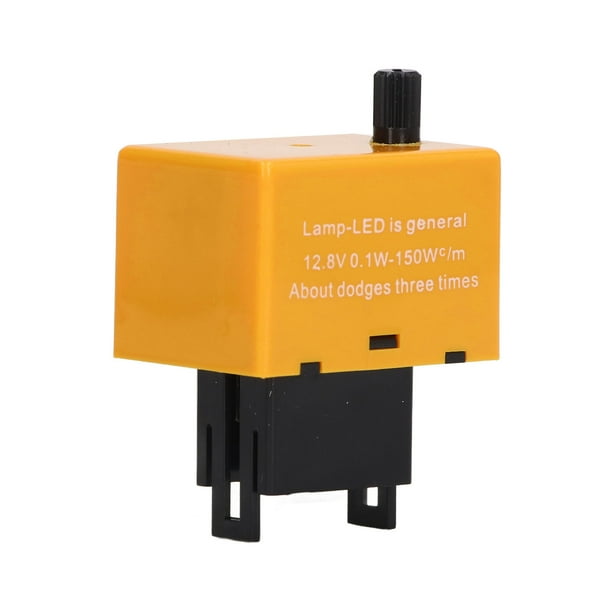 Electronic LED Flasher Relay, Wear Compact 12.8V LED Flasher Relay ...