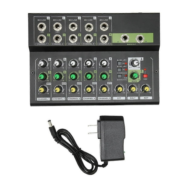 Compact Mixer 10 Channels Low Noise Stereo Compact Mixer Board for ...