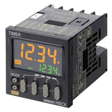 H5CX-A-N-AC100-240 - TIMER AC 100-240V PROG 0.001S TO 9999HR 1P2T ...