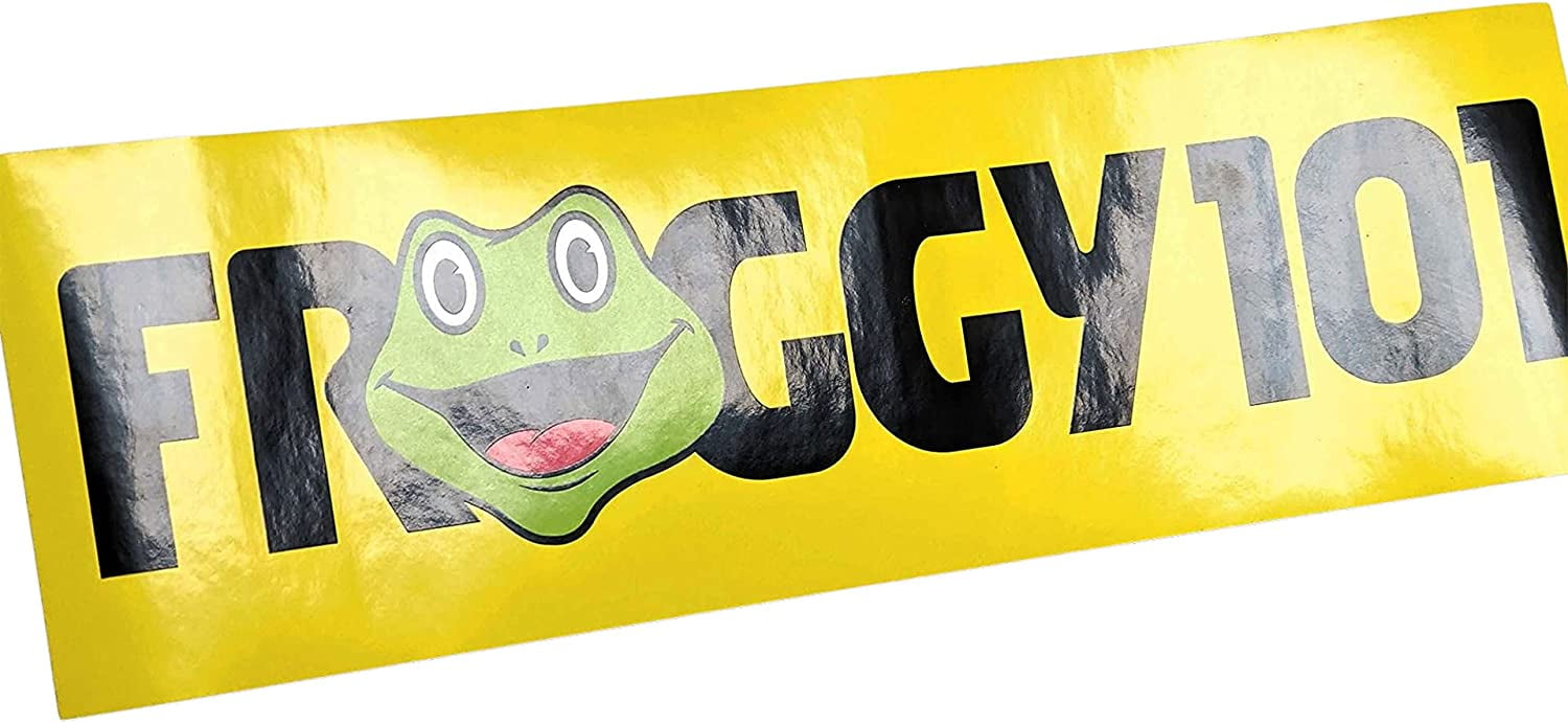 Offical Froggy 101 Bumper Stickers Up For Grabs! I'm The, 40% OFF