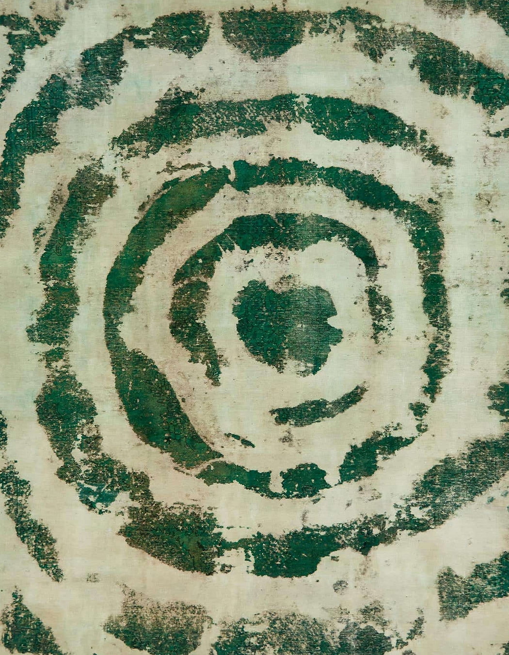 Ahgly Company Indoor Rectangle Abstract Sage Green Abstract Area Rugs ...