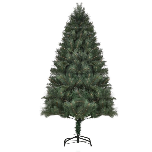HOMCOM 5FT Artificial Christmas Tree Xmas Tree Holiday Home Decoration ...