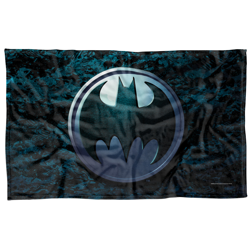 Batman Blanket, 36x58, Batman Batcave Bat Symbol Logo Fleece Blanket ...