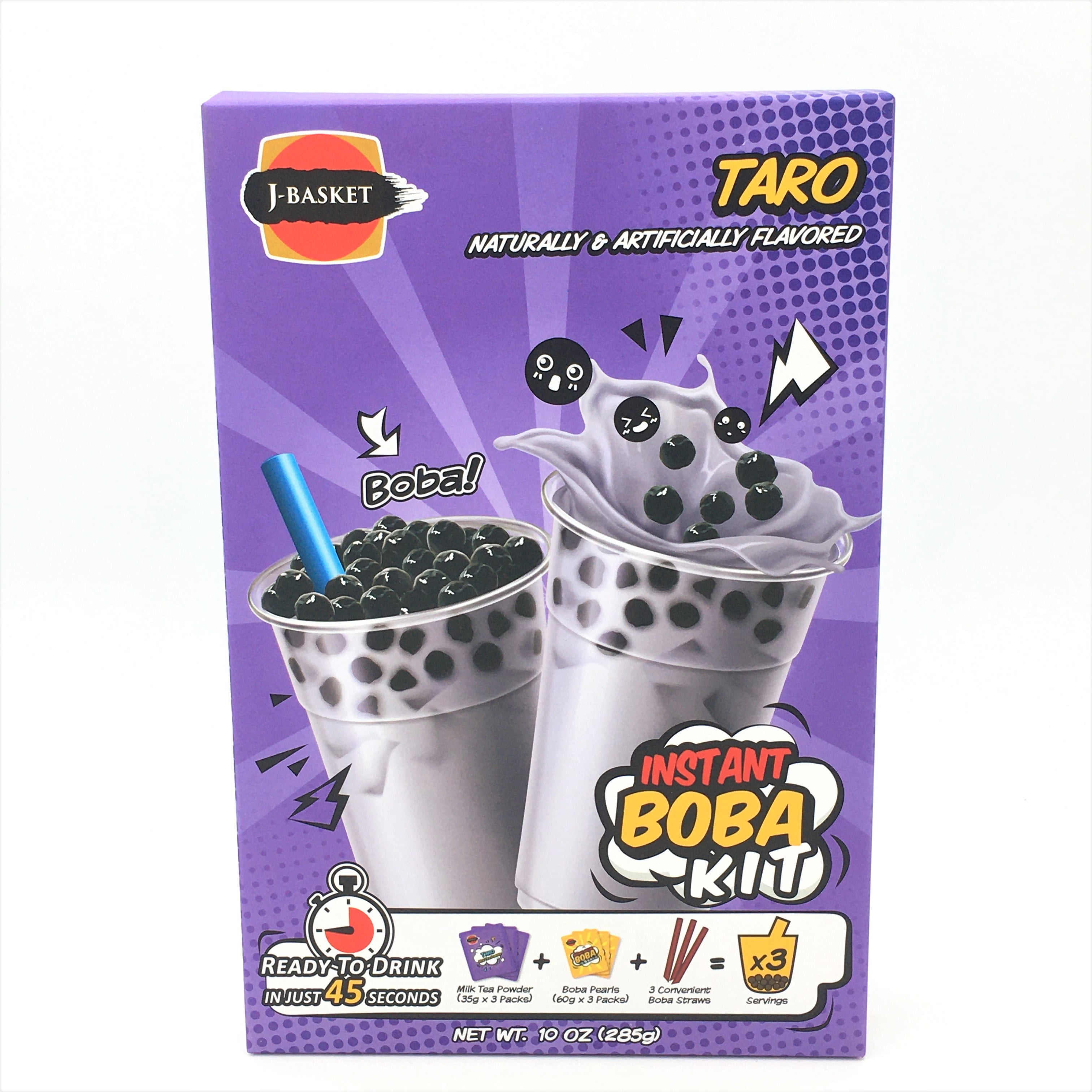 J-Basket Taro Instant Tea Boba Kit 10oz /285g - Walmart.com