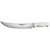 Basics P94826 10" White Cimeter Steak Knife with Polypropylene Handle ...