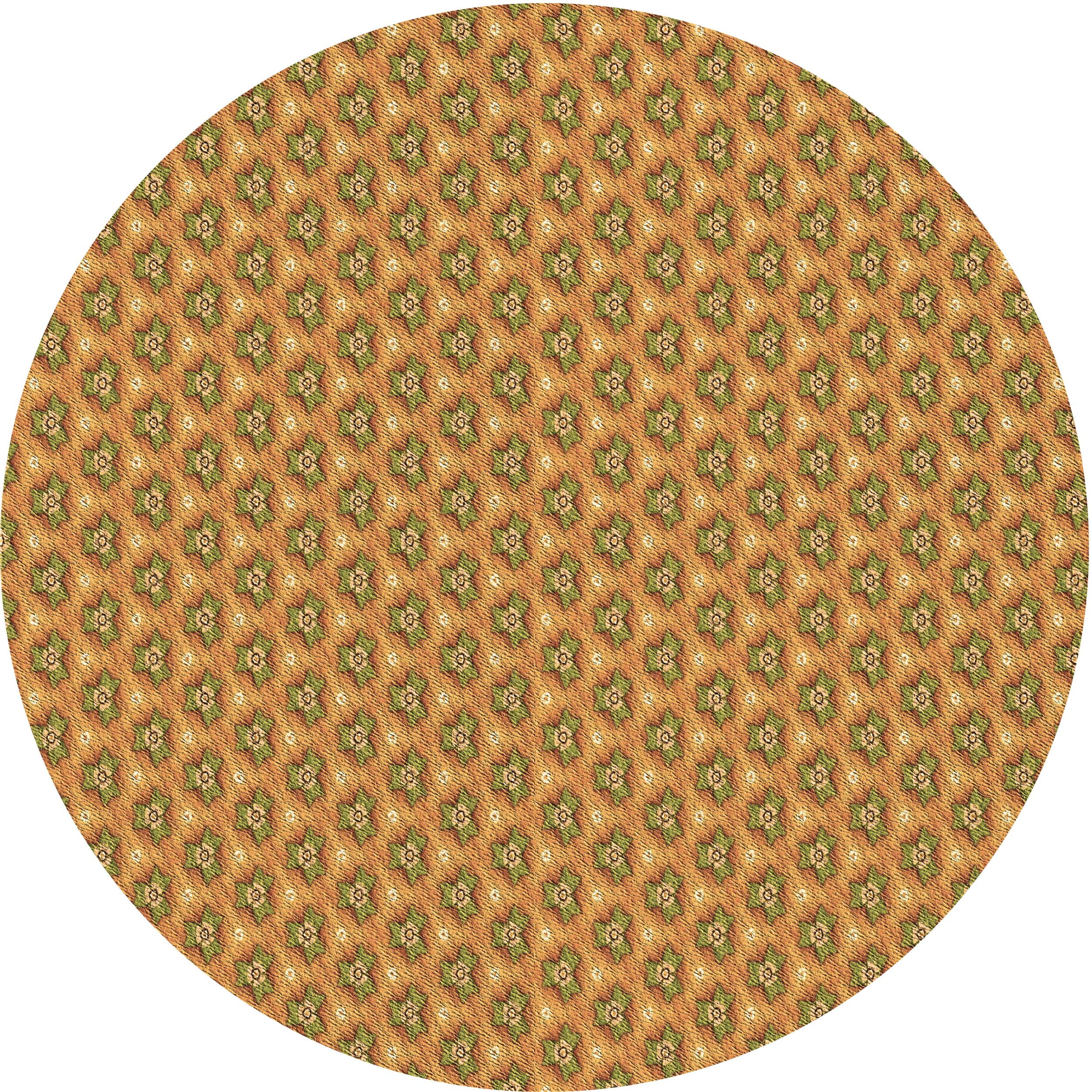 Ahgly Company Indoor Round Patterned School Bus Yellow Area Rugs, 8 ...