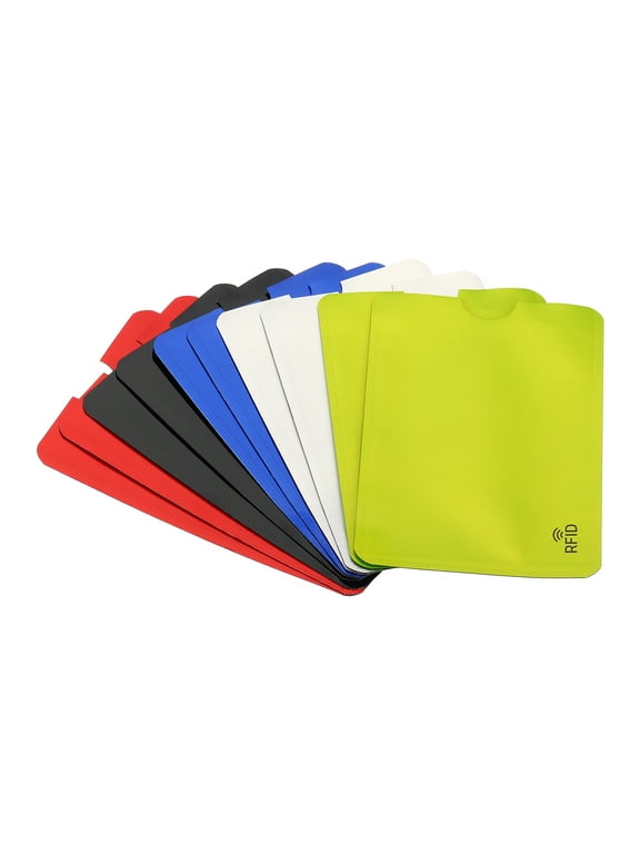RFID Credit Card Protector - Secure Protective Holder with 8 Unique ...
