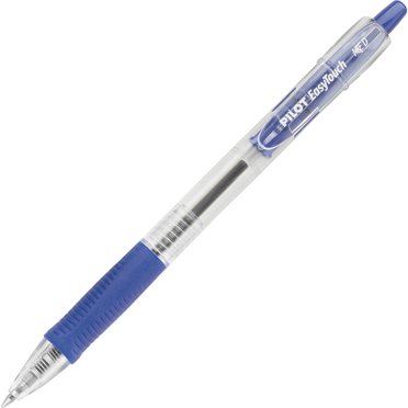 Pilot Easy Touch Ballpoint Stick pens, Medium Point, Blue 3 Count ...