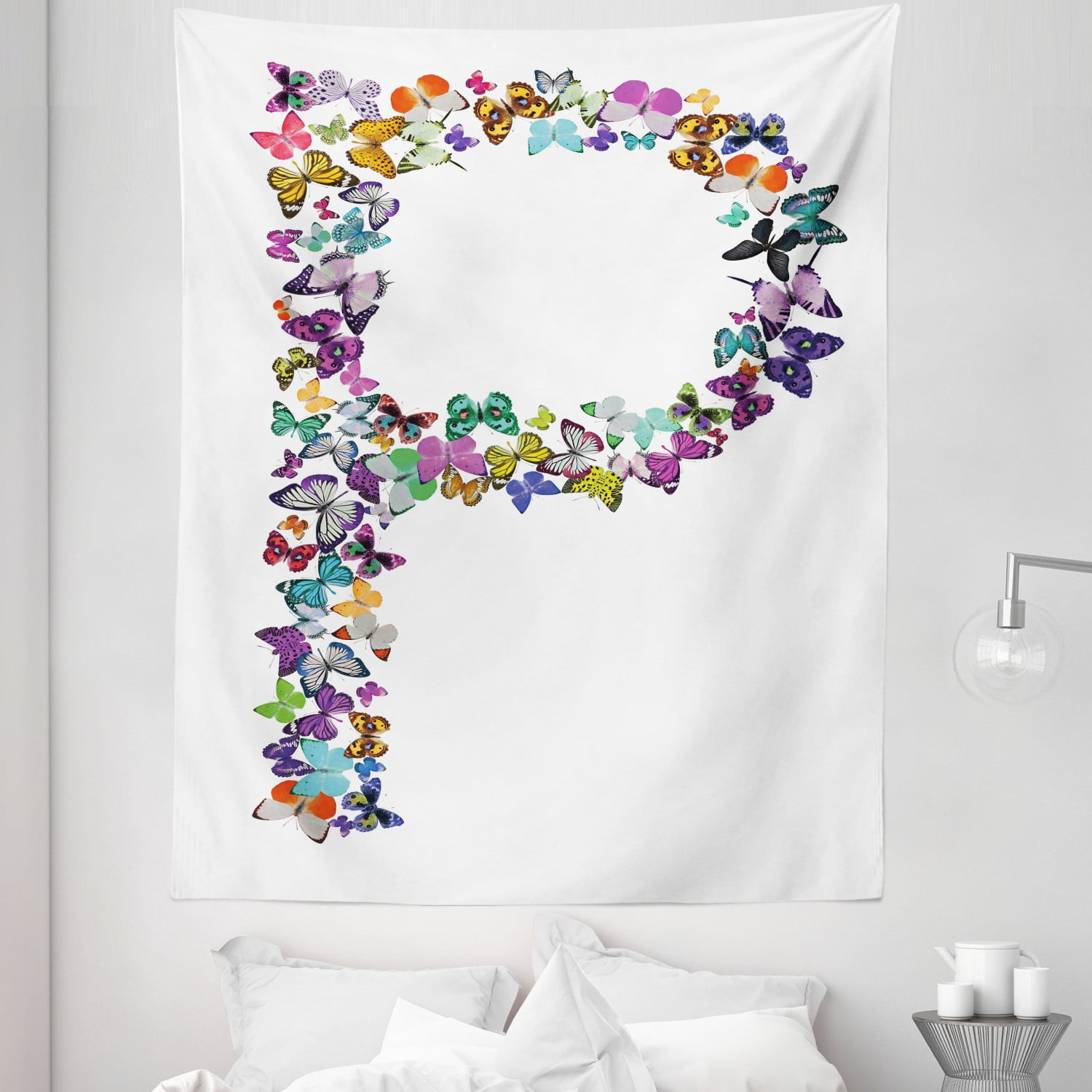 Letter P Tapestry, Interpretation of Animal World in the Shape ...