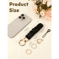 Soda Candy Scrunchie Keychain Wristlet for Women Stretch Car Key Holder ...