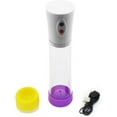 Adult Sex Toy White Usb Powered Electric Penis Pump Clear Cylinder With