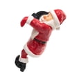 deevoka Santa Claus Flower Pot Hugger Figurine Hanging Statue for Patio ...