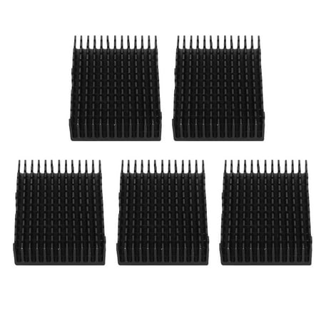 Aluminum Cooling Radiator, Black Heat Sink for Motherboard for Router ...