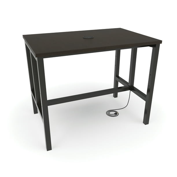 OFM Endure Series Model 9004-T 48" Standing Height Table, Walnut Top ...