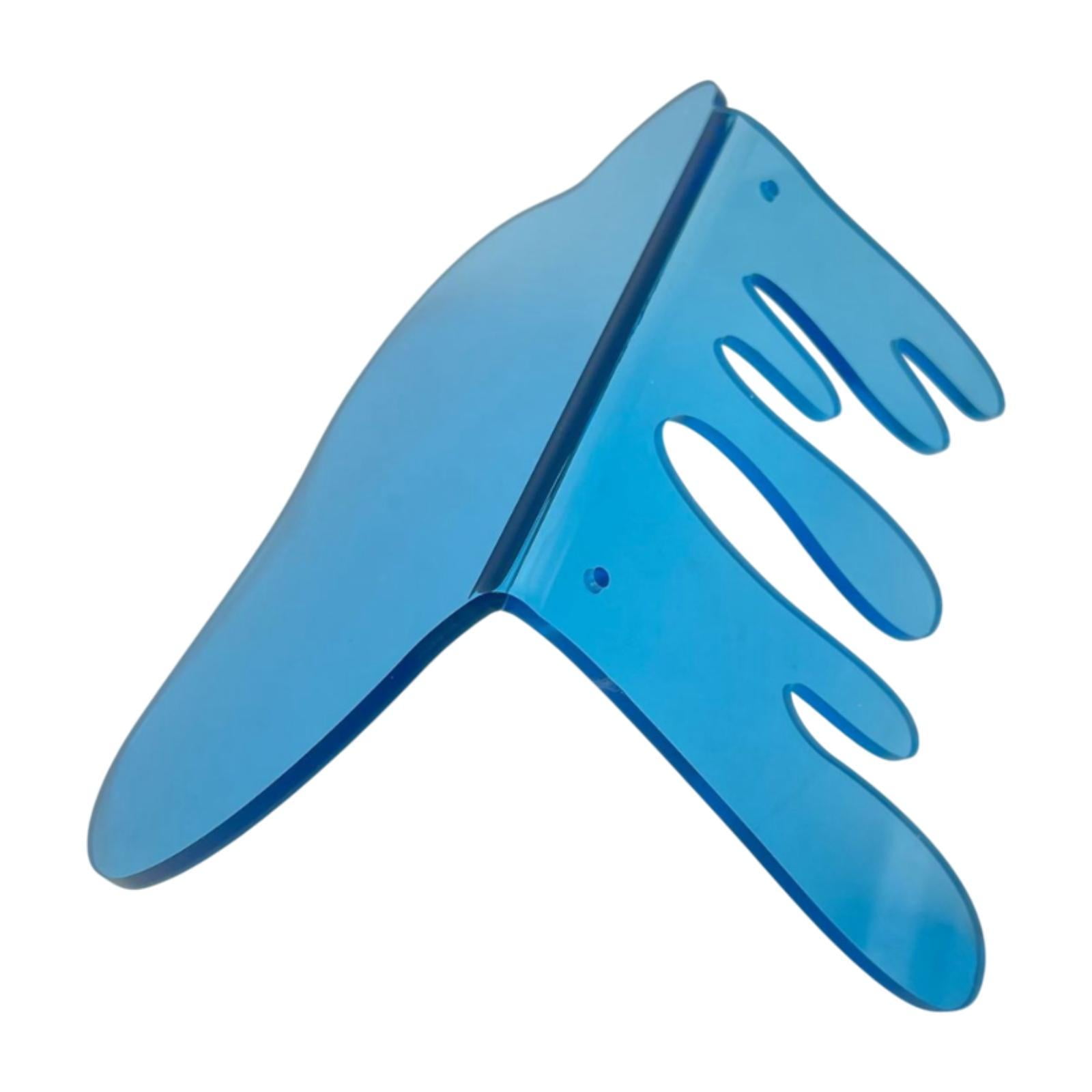 Estante de pared pequeño acrílico organizador de estantes flotantes de ...