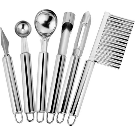 Fruit Tool Set, Fruit Carving Knife, Apple Corer, Watermelon Spoon ...