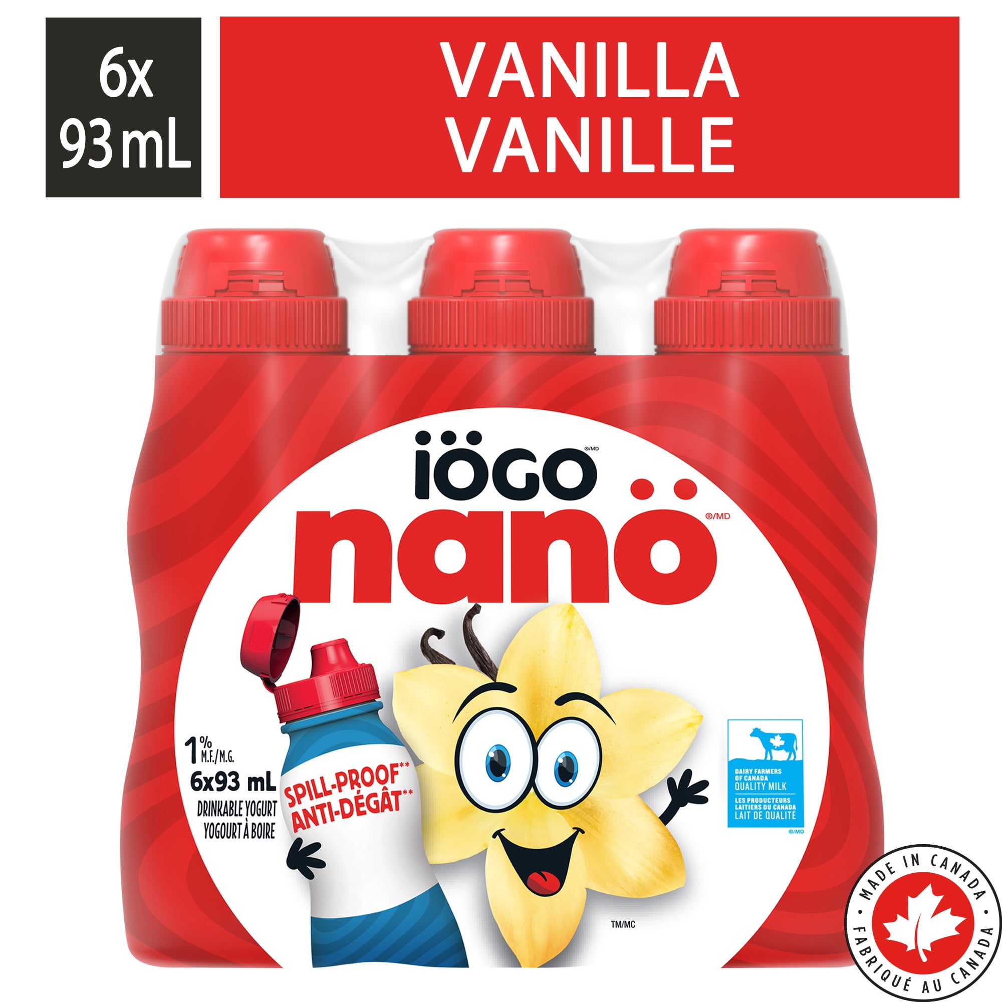 Click here for Iögo Nanö Iogo Nano Drinkable Vanilla Yogurt 1  6x... prices