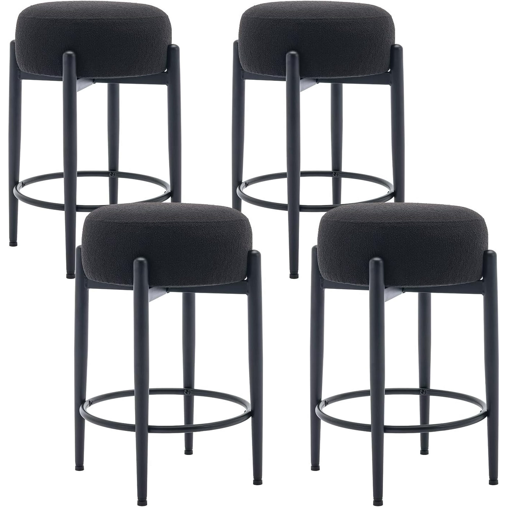 Click here for Malol 24 Counter Height Bar Stools  Set Of 4 Backl... prices