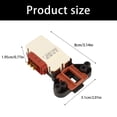 Washer Dryer Door Lock Switches Replacement Part Heavy Duty ABS Texture ...