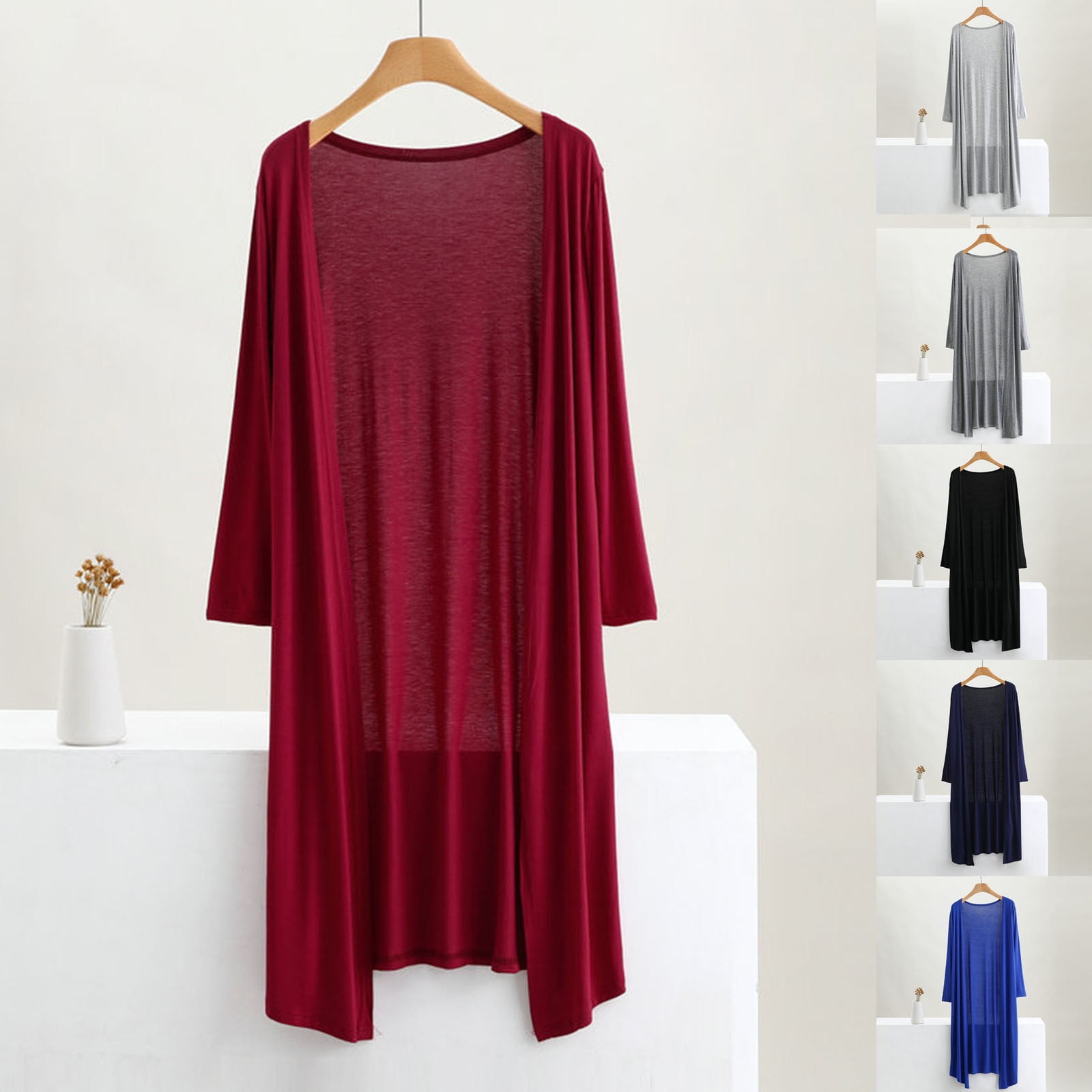 Click here for Syvgva Womens Coat womens Long Sleeved Coat Solid... prices