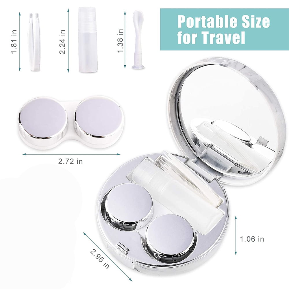 Silver Mirror Contact Lenses