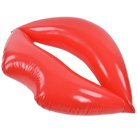 Red Lips Float Bed, Red Lip Design Impact Resistant Thickened ...