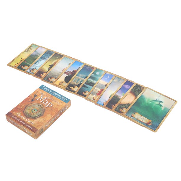 Juego interactivo de juguete, naipes de papel, baraja de tarot, juego ...