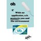 o.b. Original Applicator-Free Tampons, Unscented, Super, 40 Ct ...