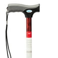Equate Mobility Comfort Grip Walking Cane for Adults and Seniors, Red ...