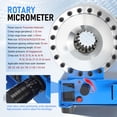 Hose Crimper with 8 Drill Sets,Hydraulic pneumatic Crimping Machine ...