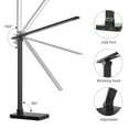 Lepro LED Dimmable Desk Lamp, 96 LEDs, 15W, 550 Lumens, Eye-Care Soft ...