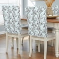 8 Pack Retro Chair Back Covers Nature Tree Branches Texture Colored ...