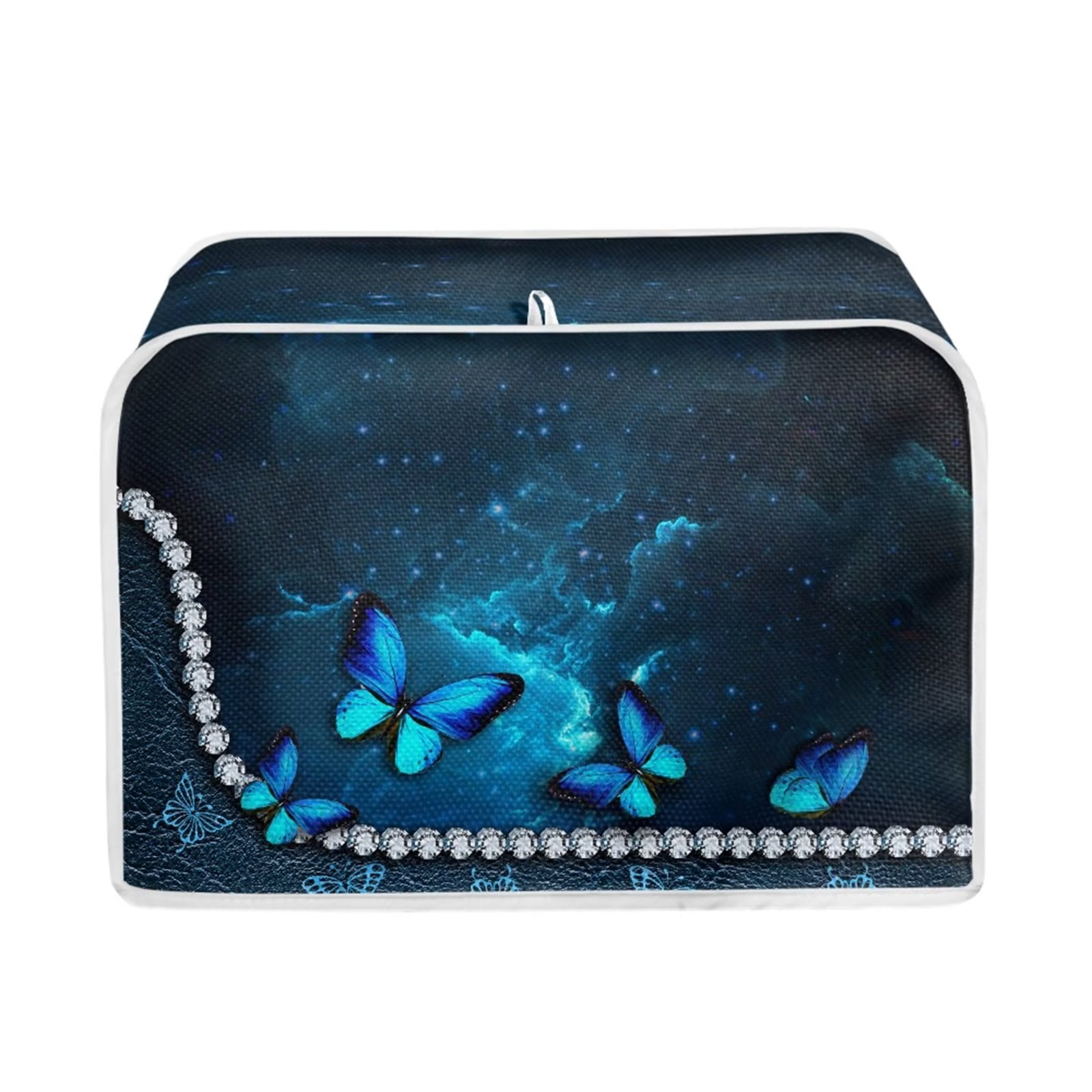 FKELYI Cloud Butterfly Toaster Covers Durable Toaster Cover 4 Slice ...