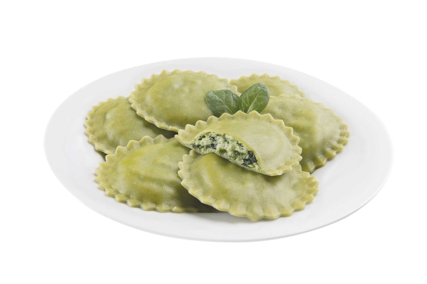 Seviroli Foods Large Round Spinach and Cheese Ravioli Pasta, 2.5 Pound ...