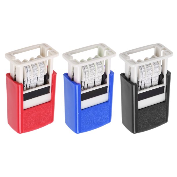Portable Self-Inking Stamps Self-Inking Rubber Date Stamp Clear Stamp Eco-friendly For ...