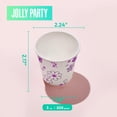 Lumivox, Disposable Bathroom Cups, 3oz, Purple Floral 300 Pack ...